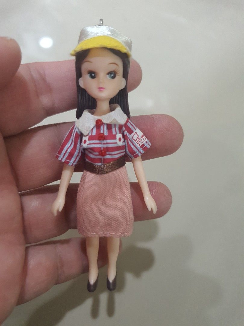 Licca chan Keychain Misdo Licca Takara Tomy Mister Donut collab ...
