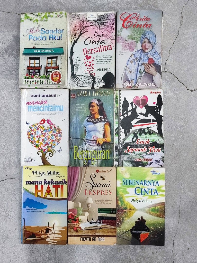 (MAL) Bahasa Malaysia Fiction, Novel , Story Books, Hobbies & Toys ...