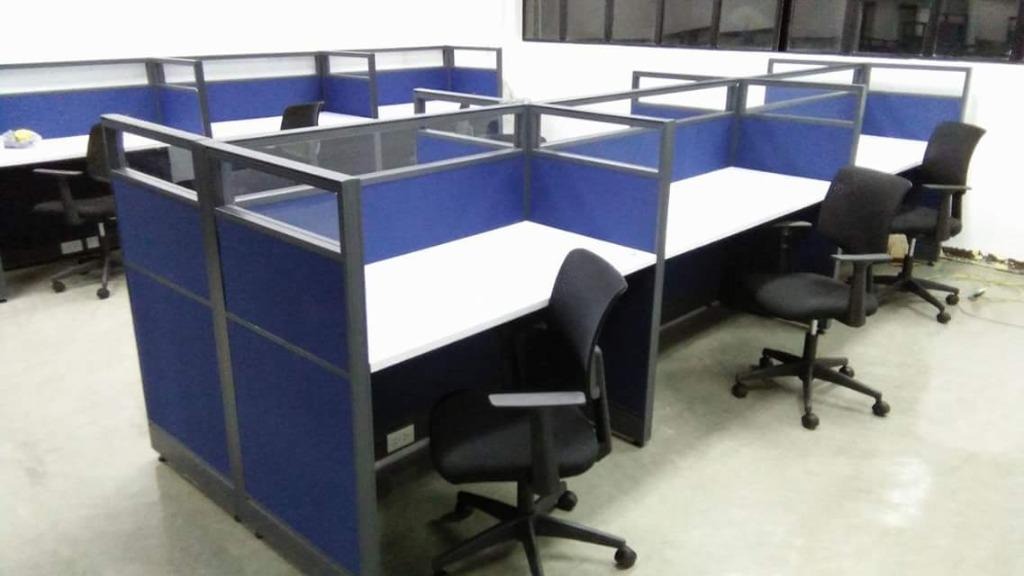 MODULAR CUBICLE WORKSTATION - OFFICE PARTITION, Furniture & Home Living ...