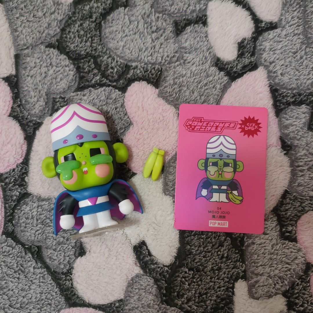 Mojo Jojo POP MART CRYBABY x PPG Series, Hobbies & Toys, Toys & Games ...
