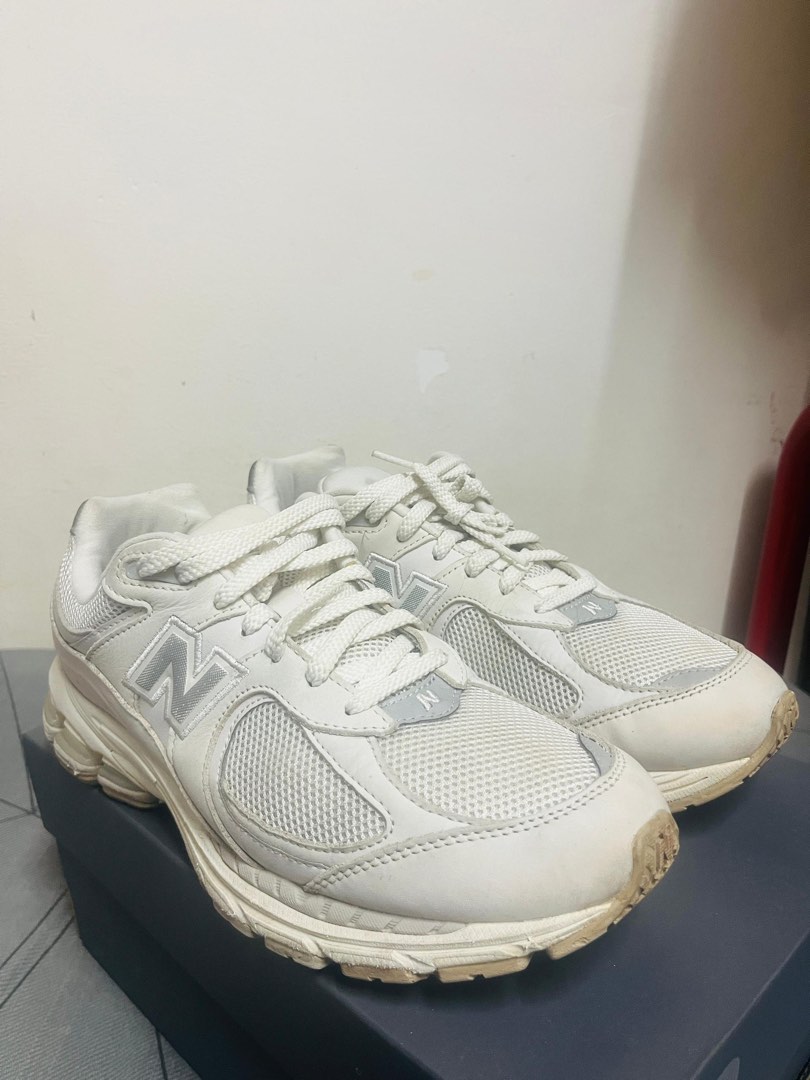 New Balance 2002r (White Ivory Beige), Men's Fashion, Footwear ...