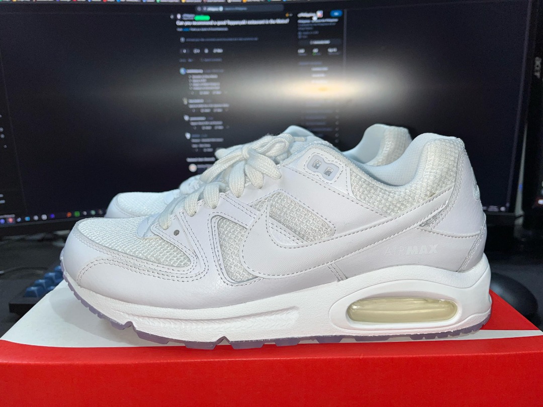 NIKE AIR MAX COMMAND (WHITE), Men's Fashion, Footwear, Sneakers on ...