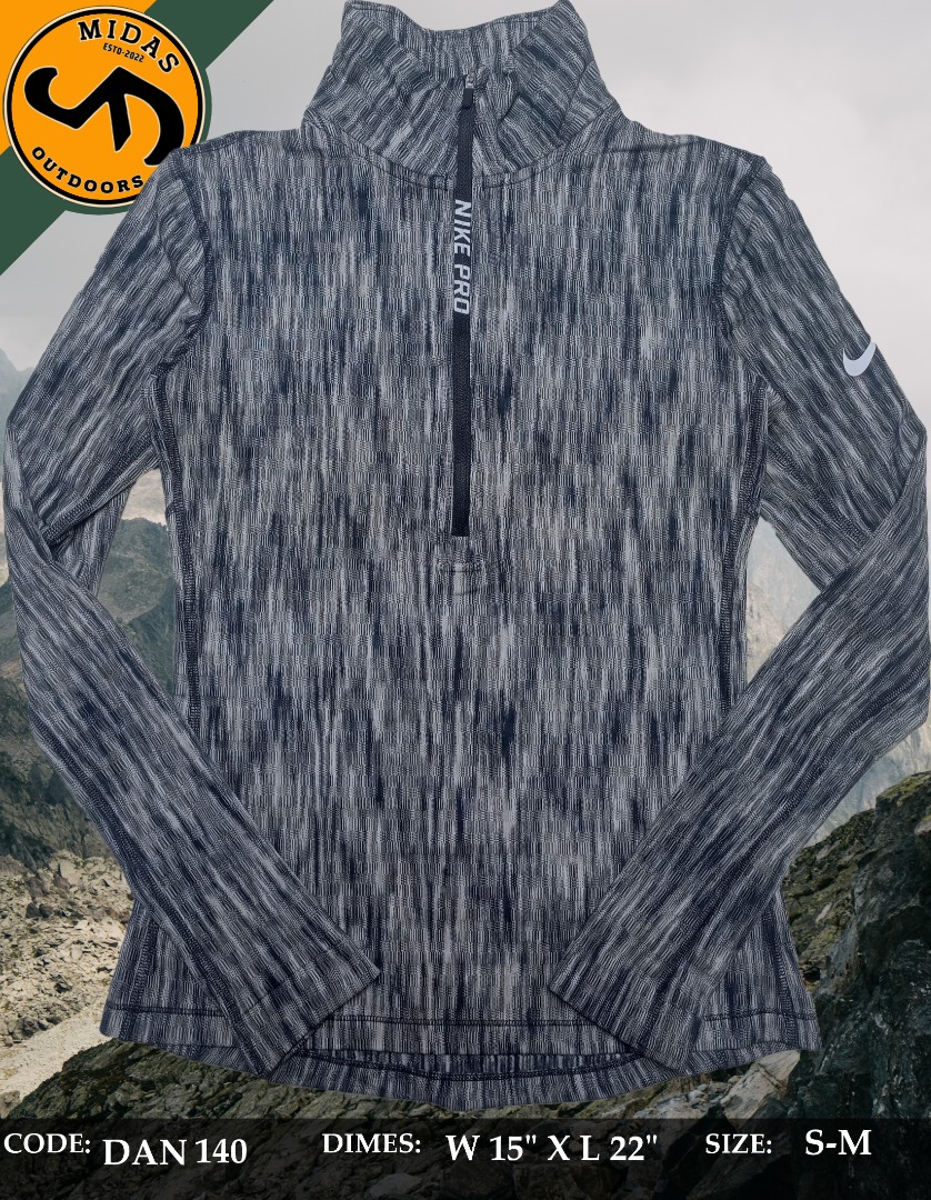 NIKE PRO RUNNING SWEATER, Women's Fashion, Activewear on Carousell