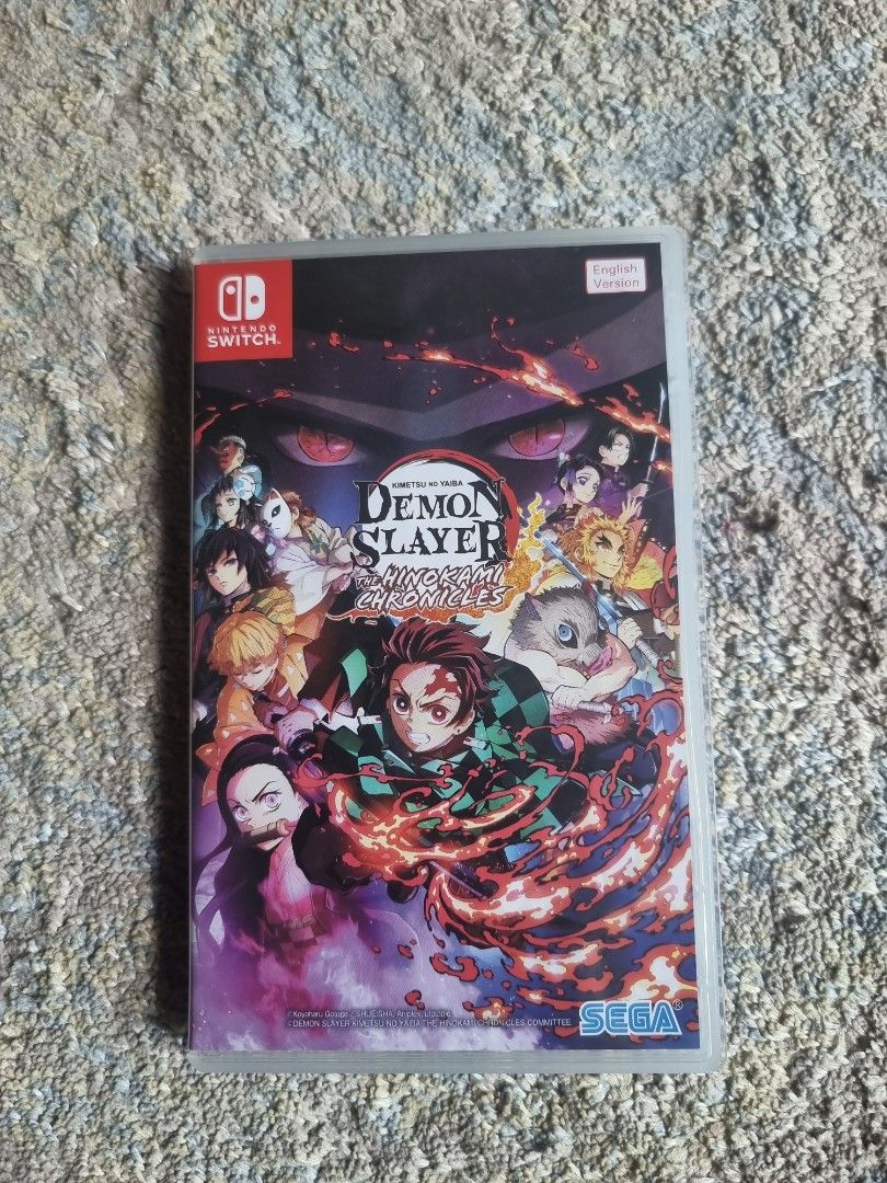 Nintendo switch demon slayer, Video Gaming, Video Games, Nintendo on ...