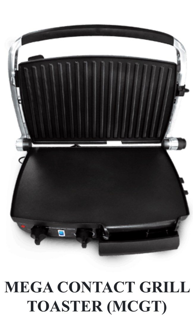NUTRITECH MEGA CONTACT GRILL TOASTER (MCGT), Furniture & Home Living ...