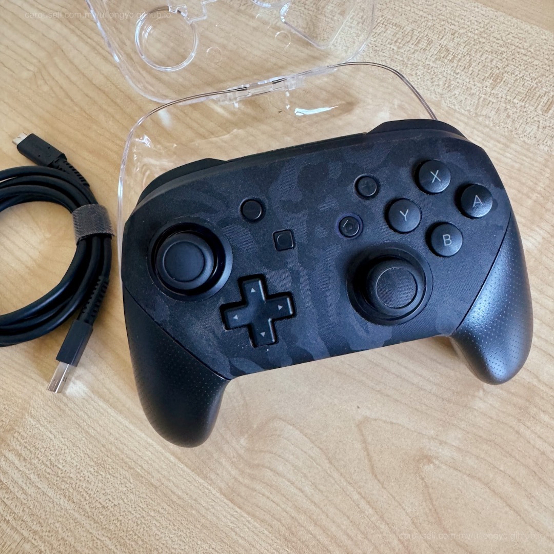 Original Nintendo Switch Pro Controller (right stick drifting) with ...