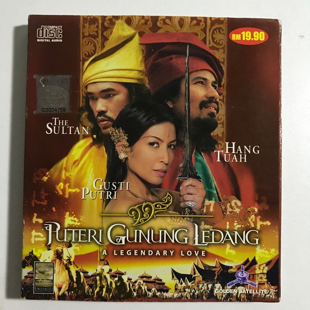 Original Puteri Gunung Ledang VCD, Hobbies & Toys, Music & Media, CDs ...