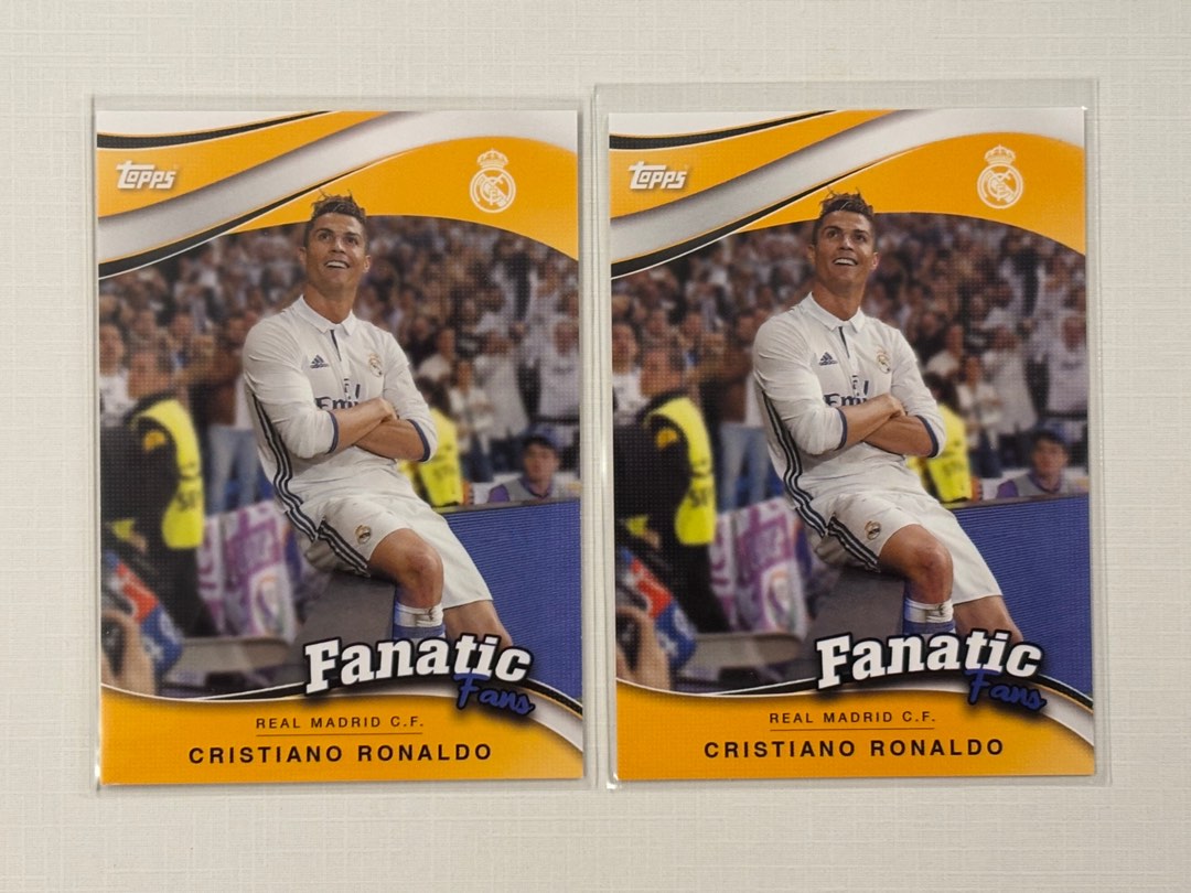 Pair of Cristiano Ronaldo Real Madrid 2024/25 Fan set Fanatic Fans ...