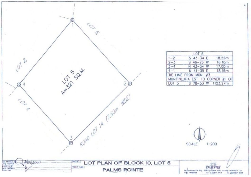 Palms Pointe Village Ayala Alabang Lot For Sale Good Deal Prime ...