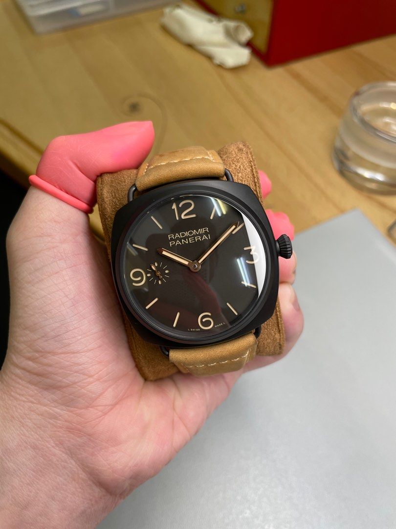 Panerai Radiomir Black Dial Used | Watch Only, Luxury, Watches on Carousell