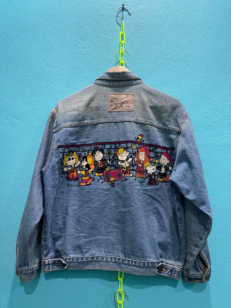 peanuts jacket, Men's Fashion, Coats, Jackets and Outerwear on Carousell