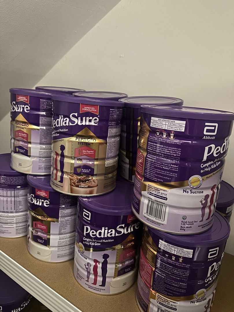 Pediasure milk, Babies & Kids, Nursing & Feeding, Breastfeeding ...