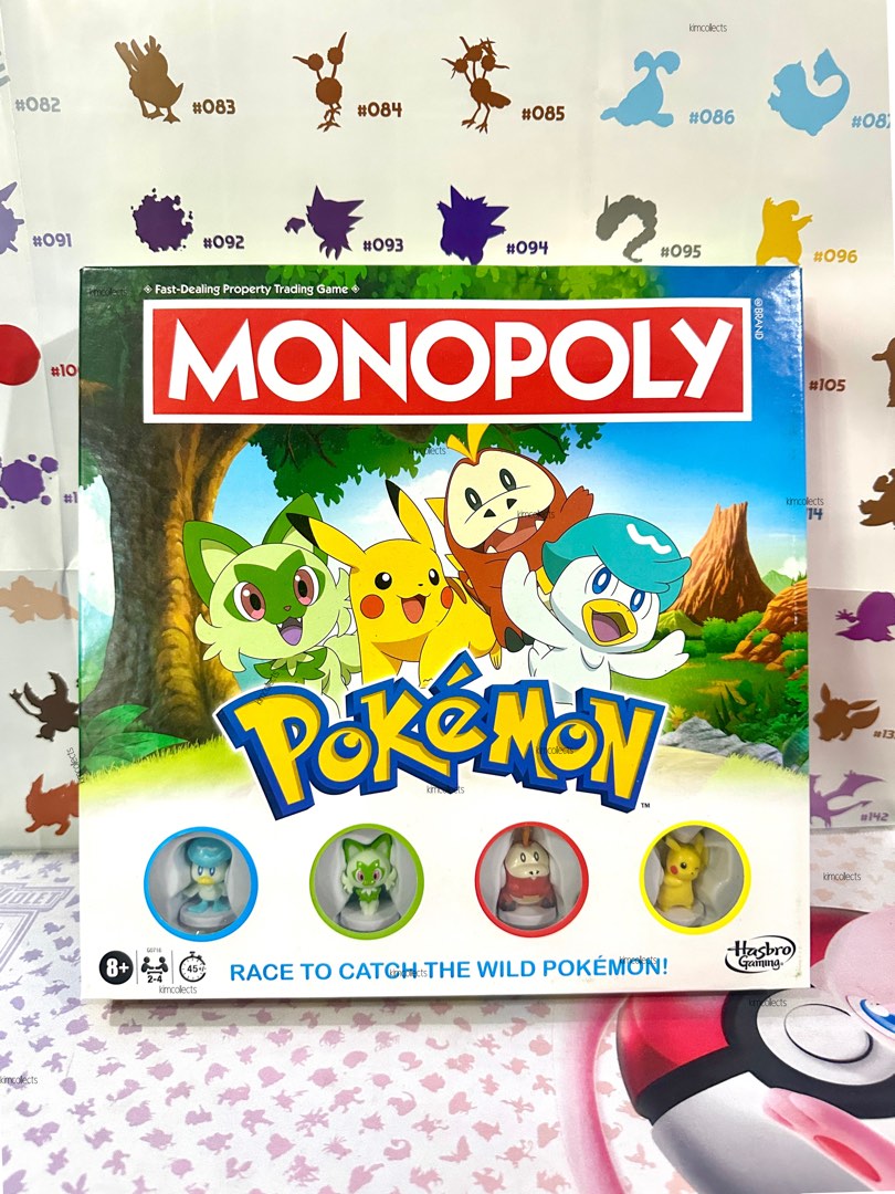 Pokemon Monopoly Board Game (On Hand), Hobbies & Toys, Toys & Games on ...