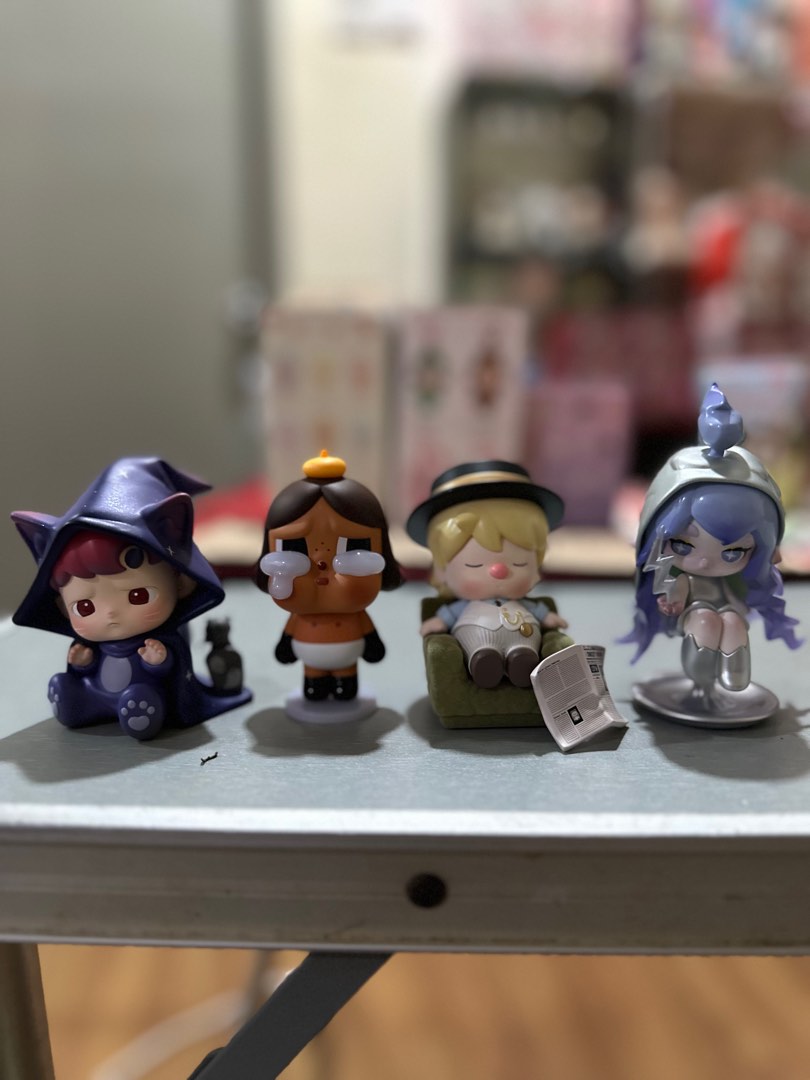 Popmart Figure 4 For RM 90, Hobbies & Toys, Toys & Games on Carousell