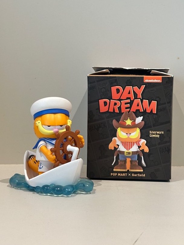 Popmart Garfield Collaboration, Hobbies & Toys, Toys & Games on Carousell