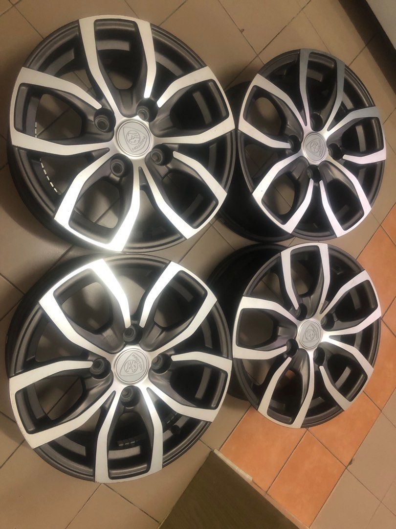 Proton Iriz 1.6 Original Rims, Auto Accessories on Carousell