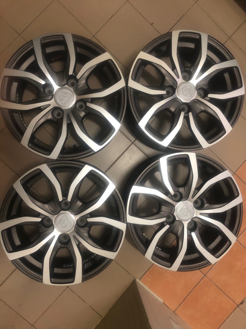Proton Iriz 1.6 Original Rims, Auto Accessories on Carousell