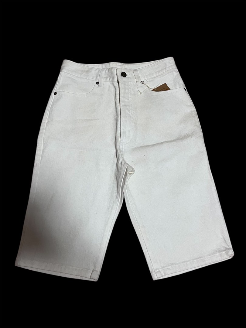 PUBLIC,QUE White Unisex Jorts, Women's Fashion, Bottoms, Shorts on ...