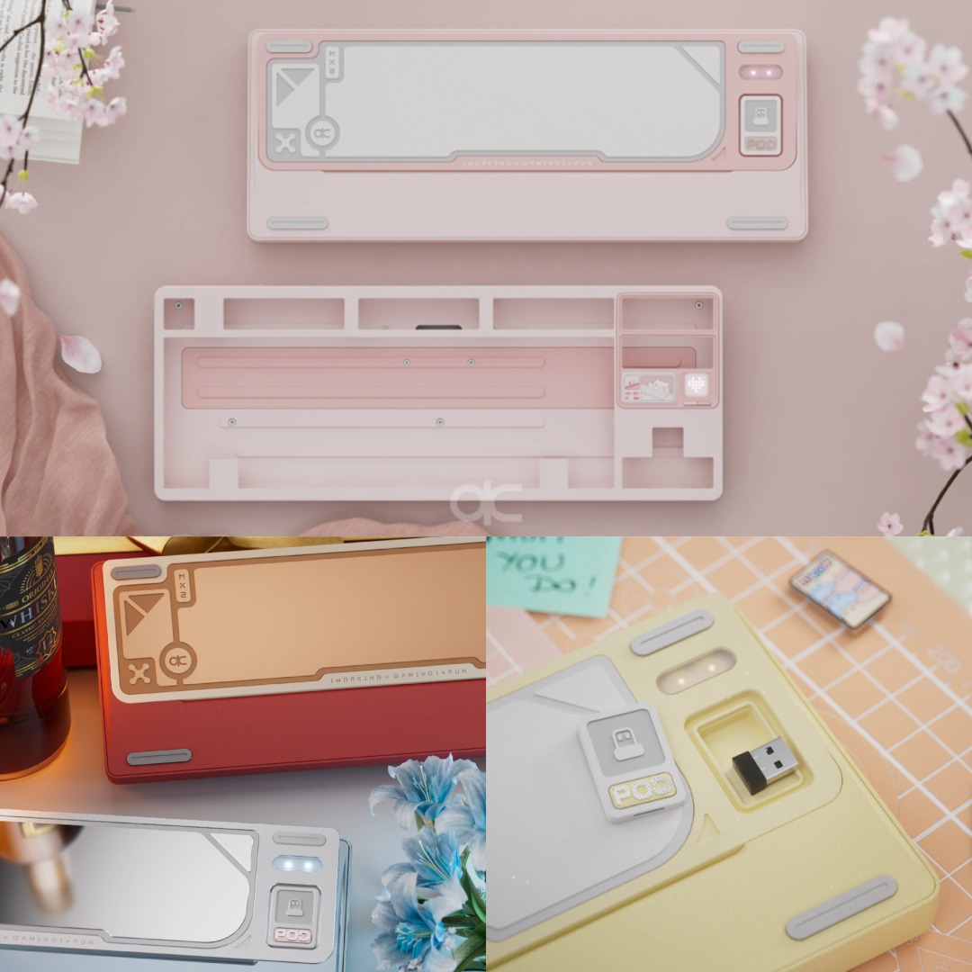 [In-stock] QK80 MK2 by Qwertykey / Owlab TKL 80% CNC-machined full ...