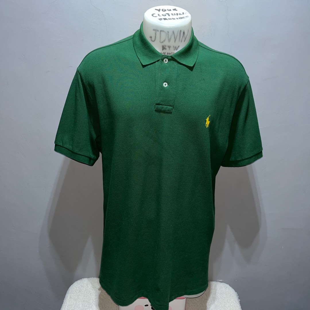 RALPH LAUREN POLO SHIRTS SIZE XL MEN’S DARK GREEN W24.5/L29, Men's ...