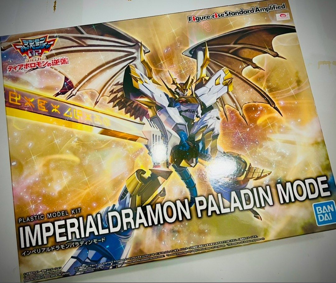 [Ready Stock!] Figure-rise Standard Digimon Imperialdramon Paladin Mode - Bandai Namco Plastic ...