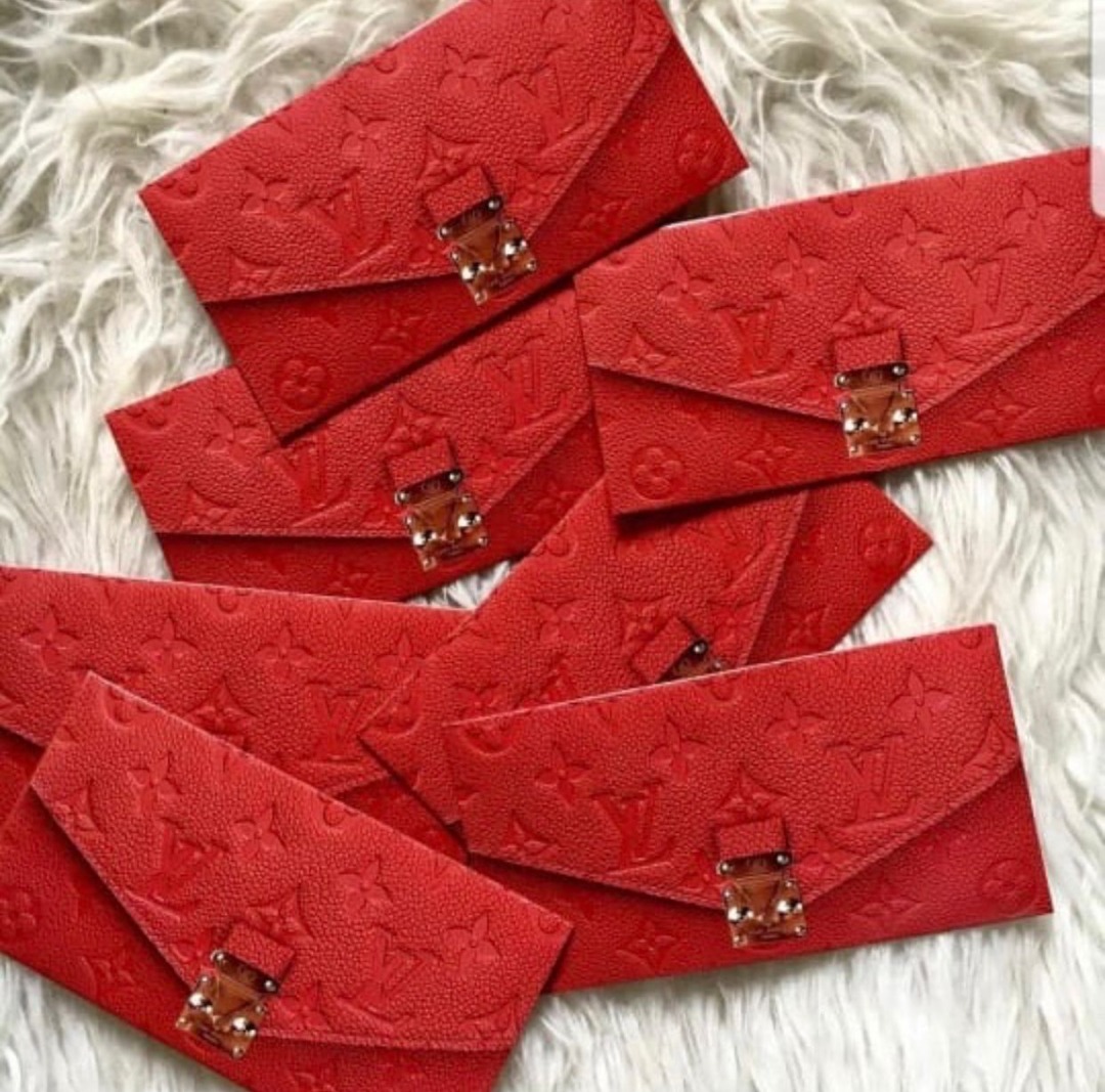RED PACKET RED WALLET RED ENVELOPE MONEY POUCH MONEY WALLET MONEY ...