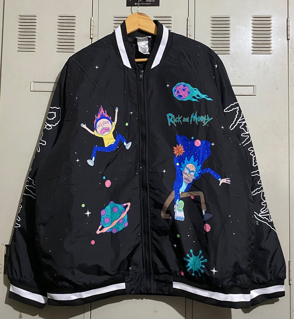 RICK AND MORTY MERCH JACKET, Men's Fashion, Coats, Jackets and ...