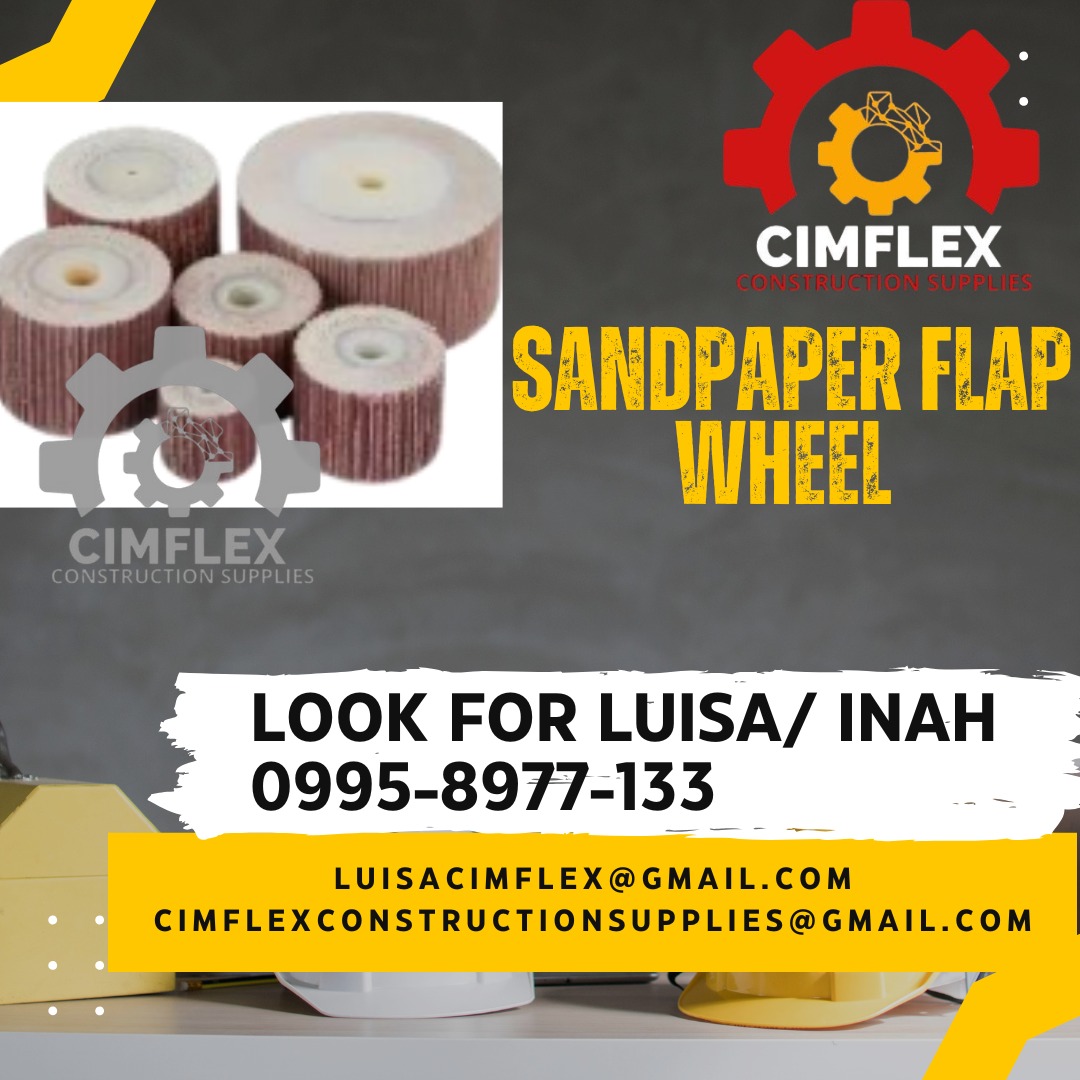 Sandpaper Flap Wheel, Commercial & Industrial, Construction Tools ...