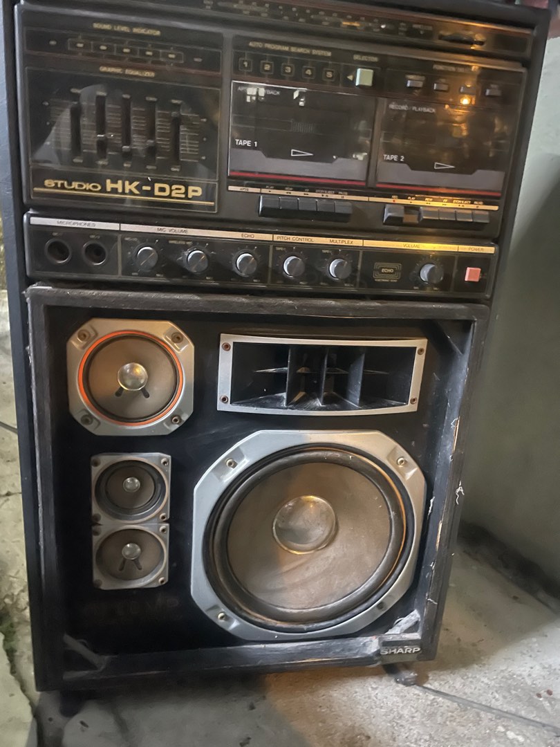 sharp boombox, Audio, Other Audio Equipment on Carousell