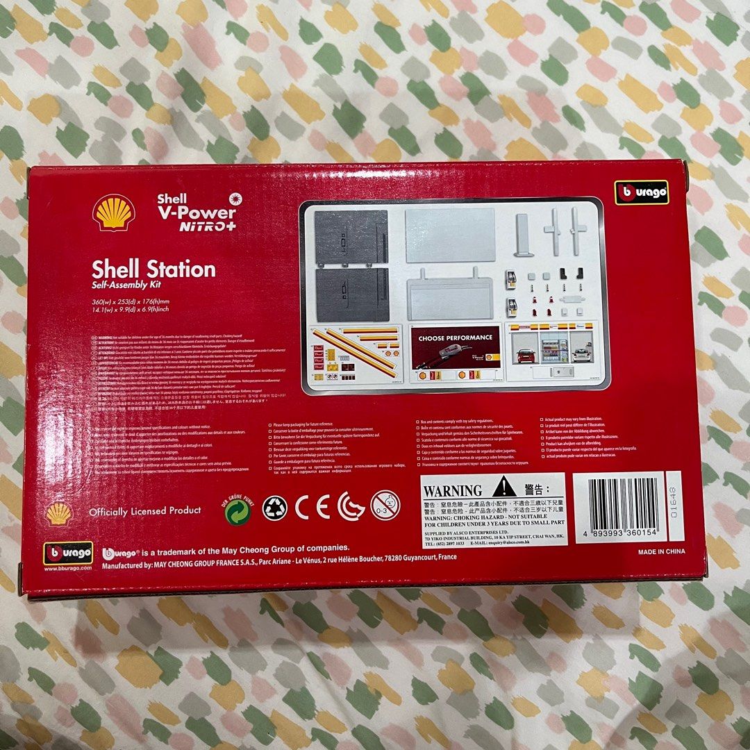 Shell Station Self-Assembly Kit, Hobbies & Toys, Toys & Games on Carousell
