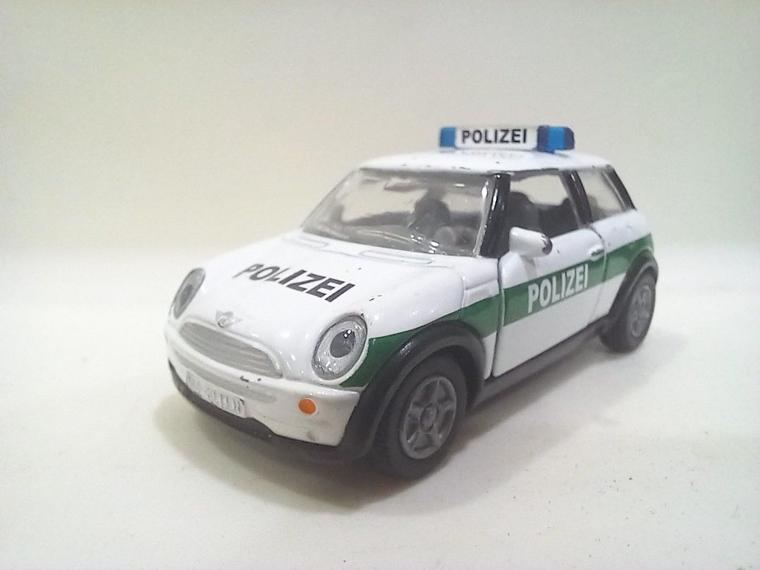 Siku 1330 Mini Cooper Polizei Police Patrol Car Diecast, Hobbies & Toys ...