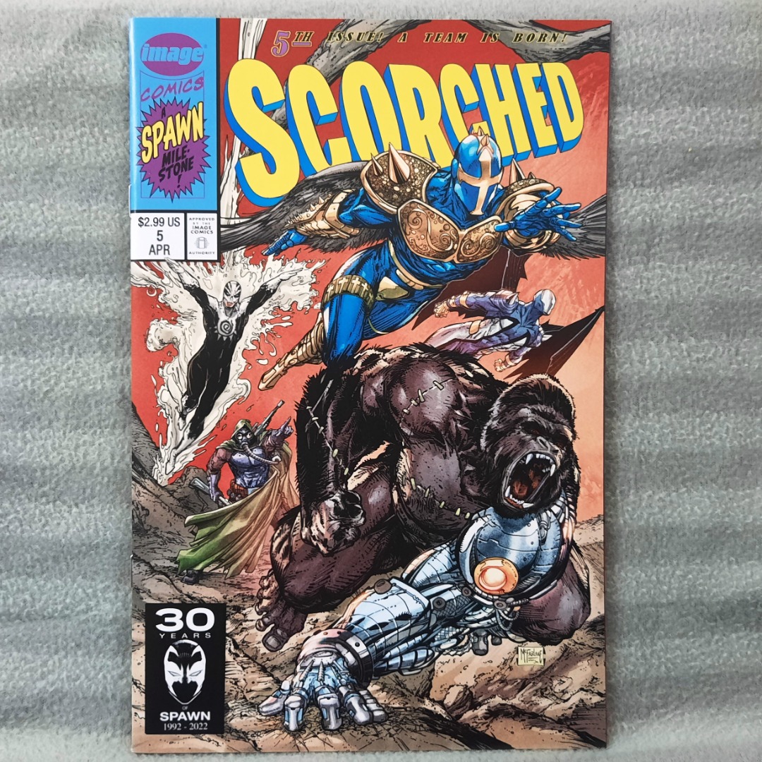 Spawn: The Scorched #5 Todd McFarlane X-Men Homage Variant (Image Comics) Sean Lewis, Stephen ...