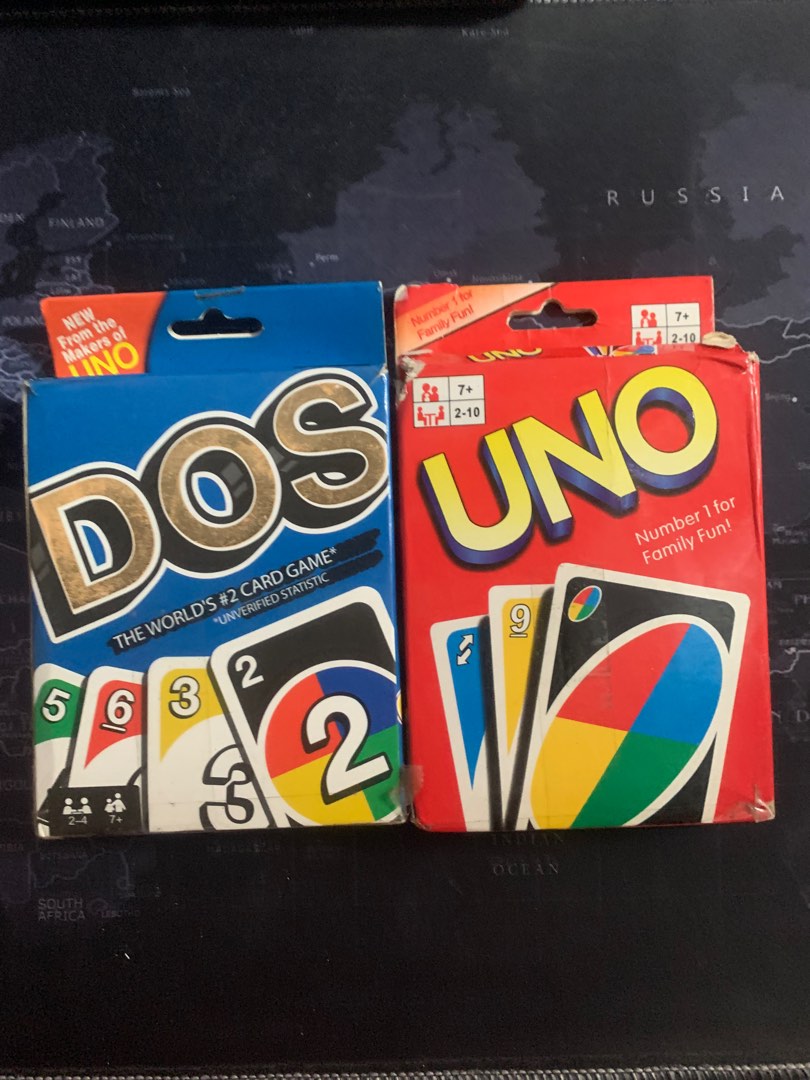 Uno & Dos Cards, Hobbies & Toys, Toys & Games on Carousell