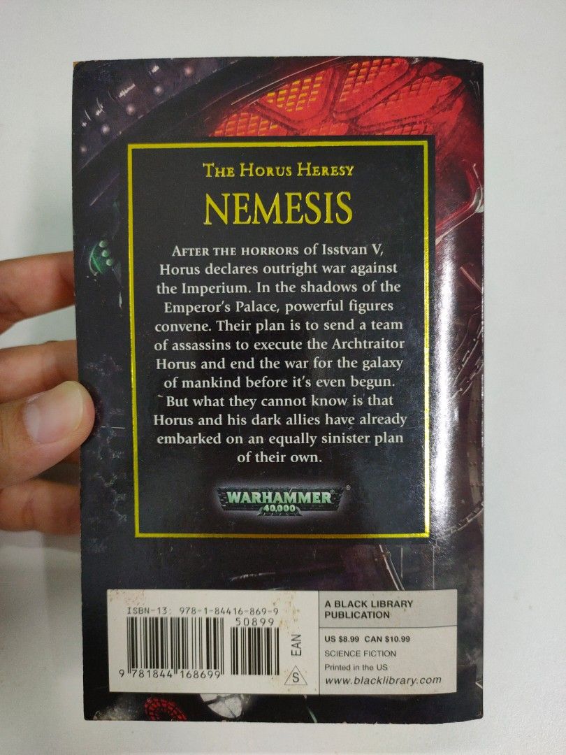 [Used] Nemesis by James Swallow (Warhammer 40k > Sci-Fi / Aliens ...