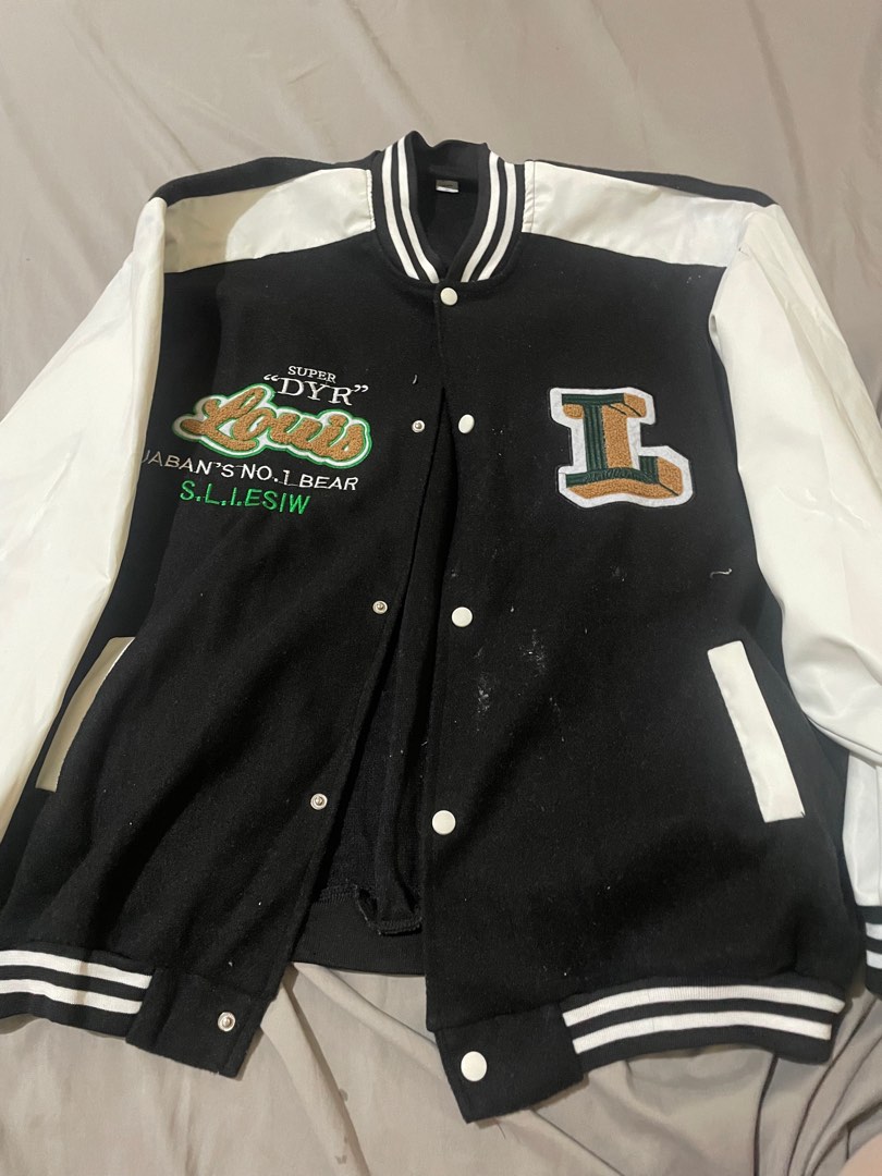 varsity jacket aesthetic athletic female jacket, Women's Fashion, Coats ...