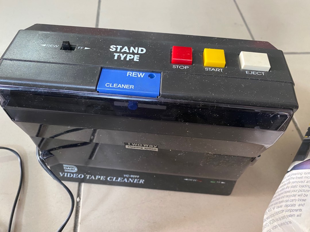 VIDEO TAPE CLEANING (VHS), Hobbies & Toys, Collectibles & Memorabilia ...