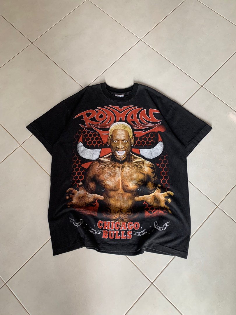 Vintage Bootleg Dennis Rodman, Men's Fashion, Tops & Sets, Tshirts ...