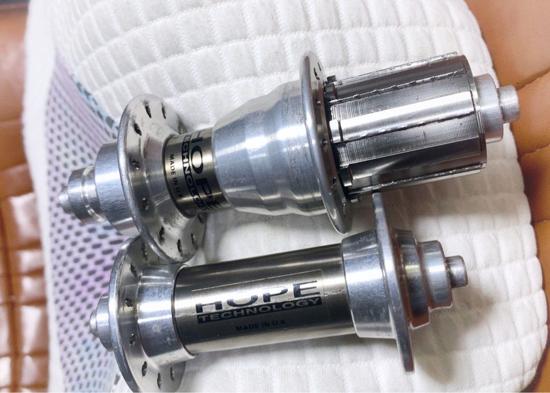 Vintage late 90's Hope Titanium Road Bike Hubs Made in UK, Sports ...