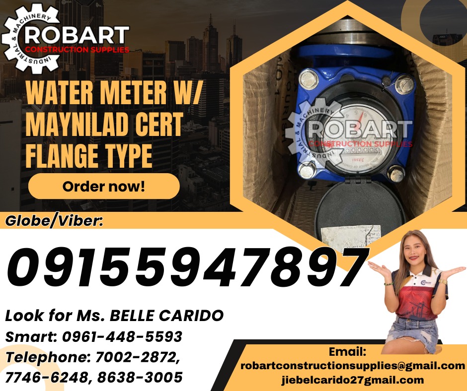 Water Meter w/ Maynilad Cert Flange Type, Everything Else, Looking For ...