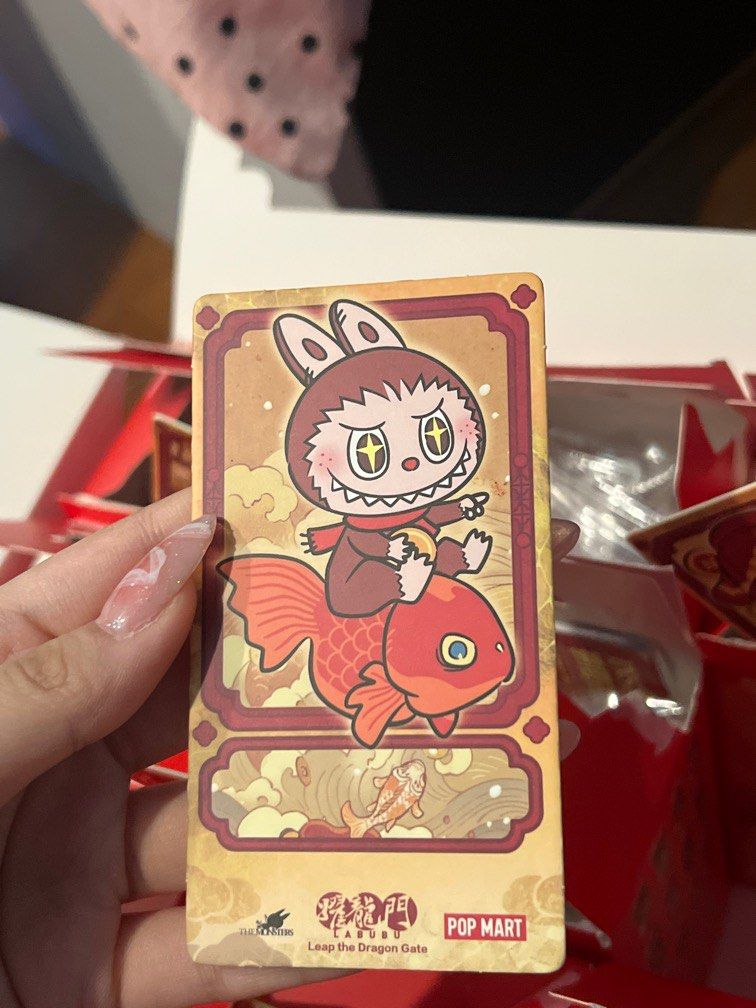 Wealthy snake LABUBU CNY POPMART, Hobbies & Toys, Toys & Games on Carousell