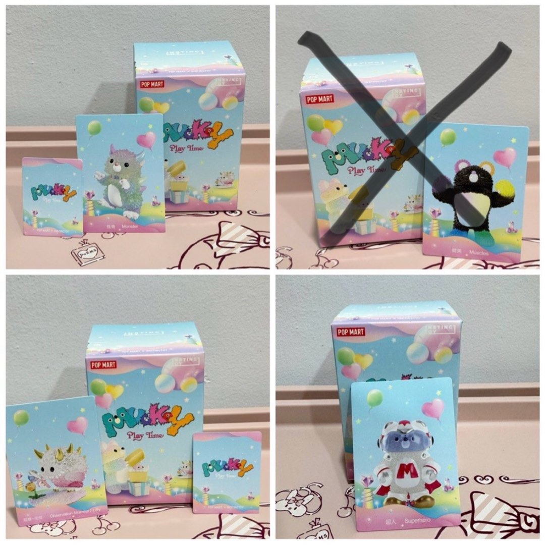 WTS/WTT Brand New MUCKEY POP MART INSTINCTOY Muckey Play Time Series ...