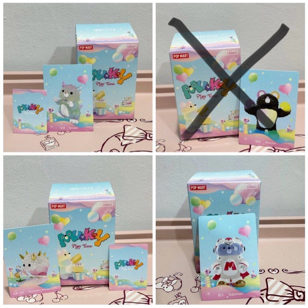 WTS/WTT Brand New MUCKEY POP MART INSTINCTOY Muckey Play Time Series ...