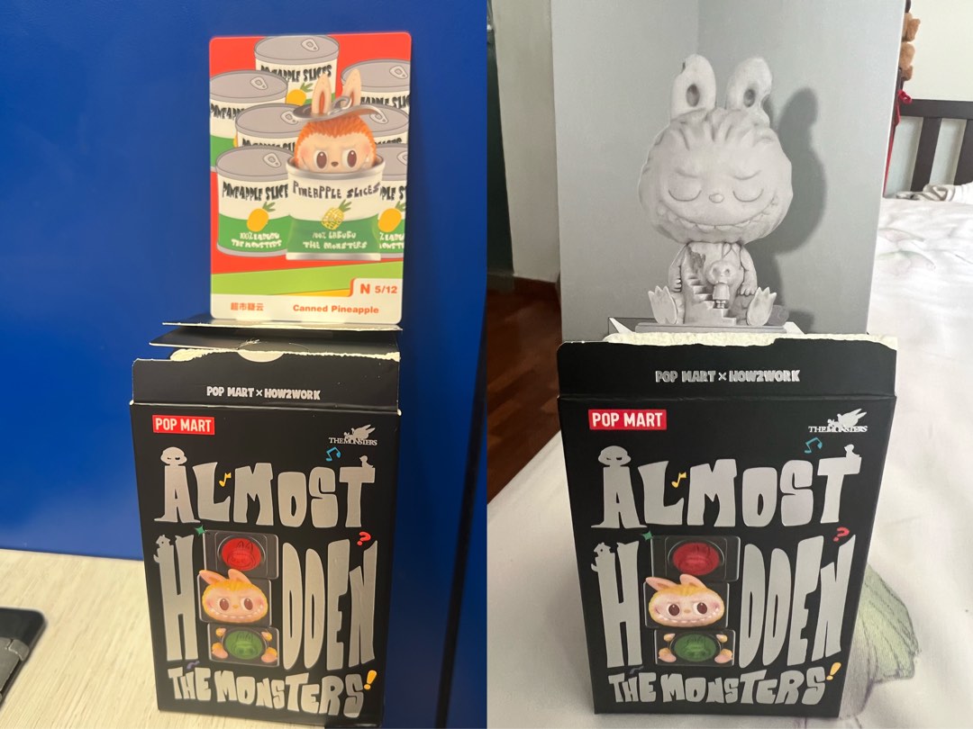 WTT WTS Labubu almost hidden Canned pineapple sculpture, Hobbies & Toys ...