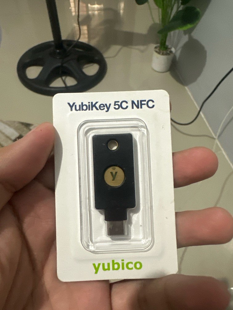 Yubikey 5c NFC, Computers & Tech, Office & Business Technology on Carousell