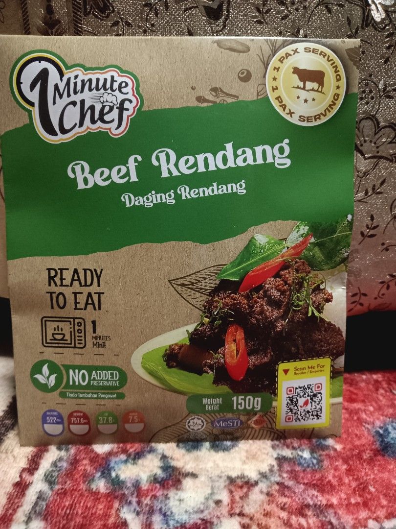 1 Minute Chef Ready-to-Eat Meals, Food & Drinks, Other Food & Drinks on ...