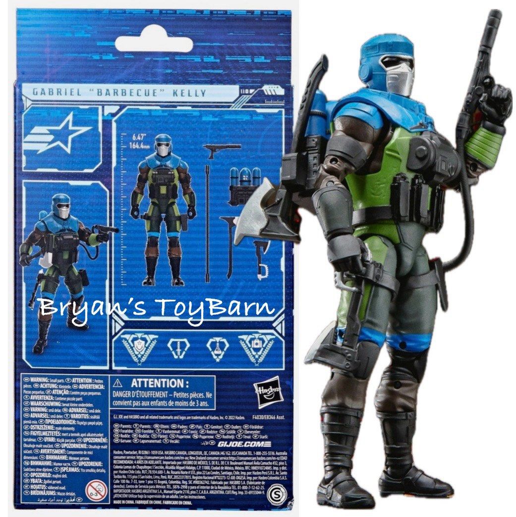 6 inch G.I. Joe Mad Marauders Gabriel “Barbecue” Kelly Action Figure ...