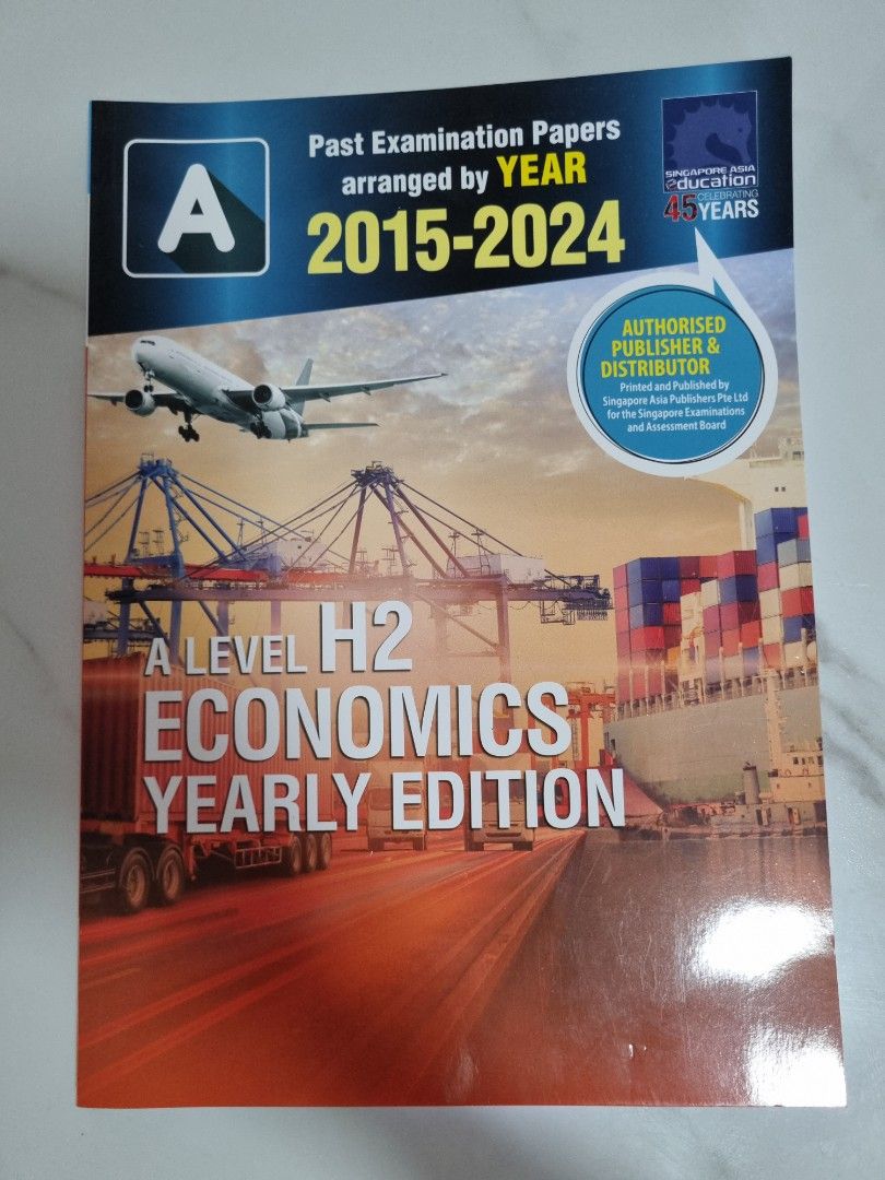 A Level H2 Economics Ten Years Series 2015-2024, Hobbies & Toys, Books ...
