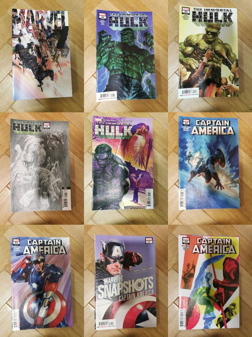 Alex Ross covers for dc and marvel comics, Hobbies & Toys, Books ...