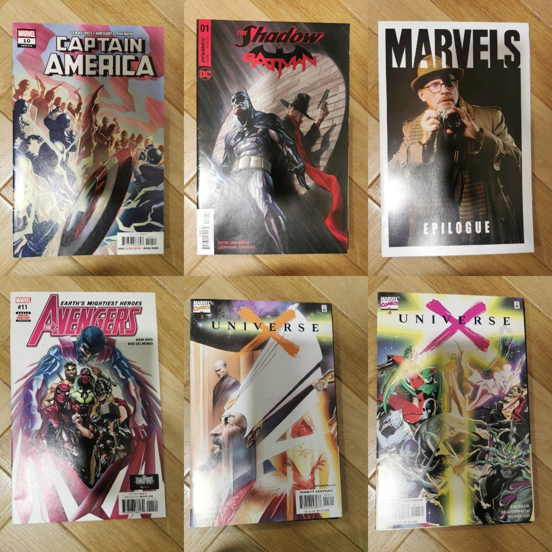 Alex Ross covers for dc and marvel comics, Hobbies & Toys, Books ...