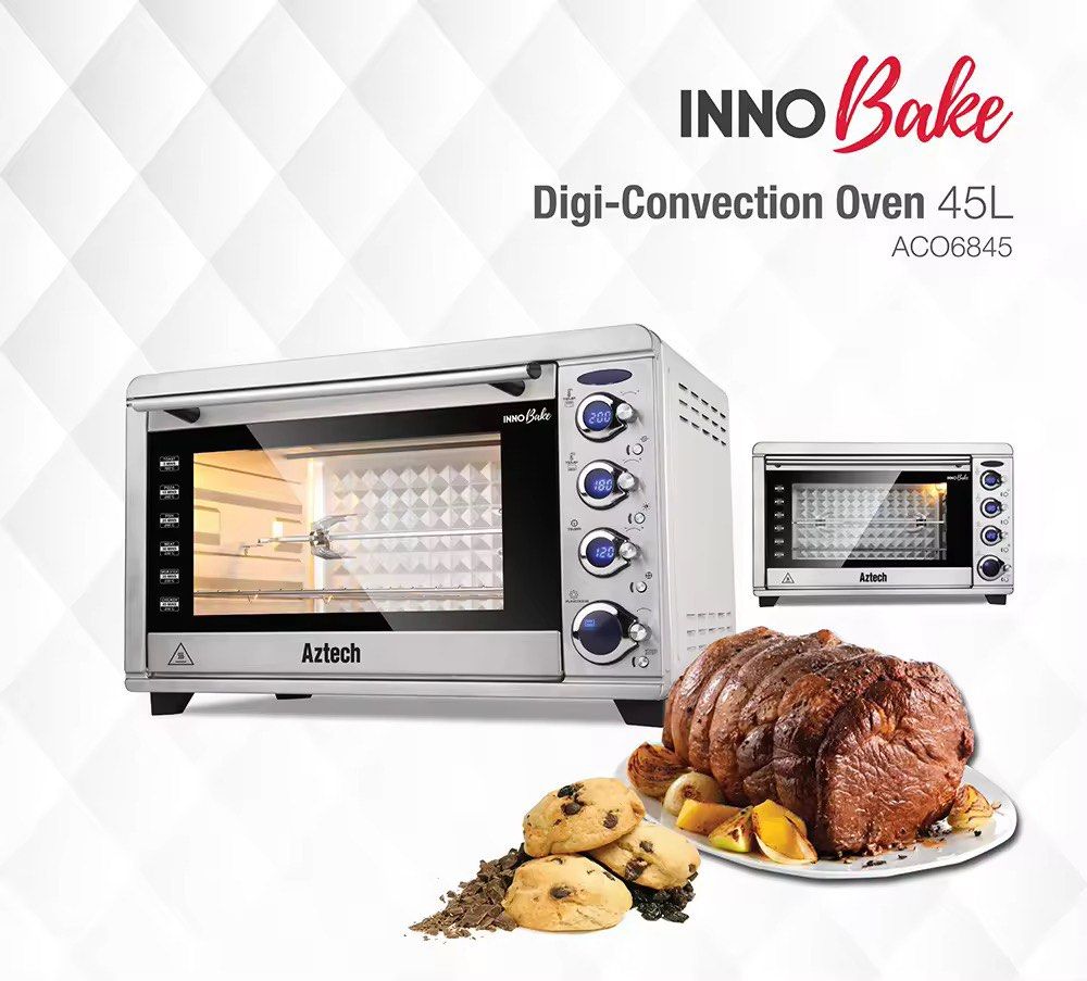 Aztech Inno Bake Digi-Convection Oven 45L, TV & Home Appliances ...
